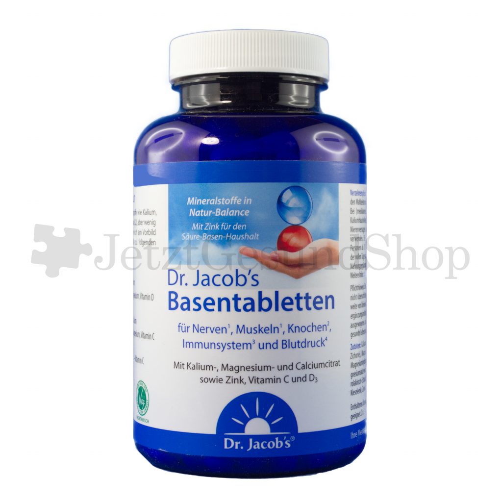 Dr. Jacob’s Basentabletten 250 Tabl. – JetztGesundShop